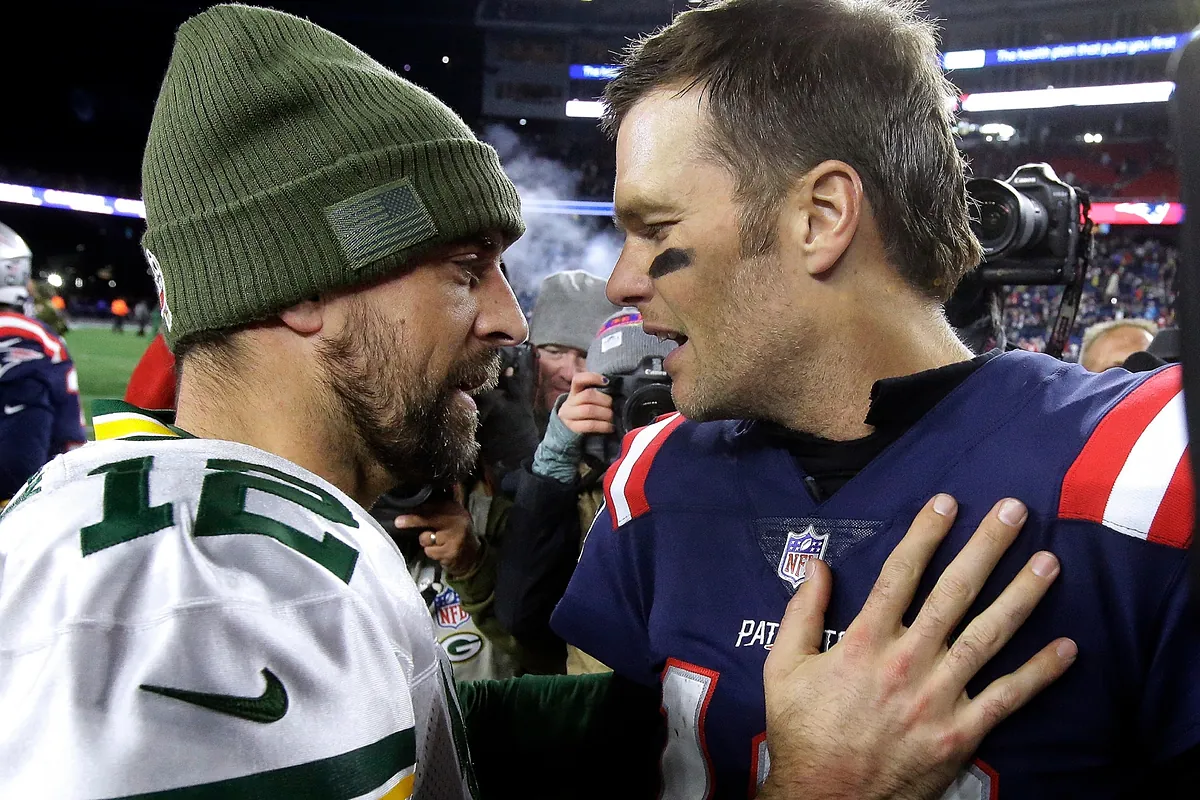 Legend to legend: Tom Brady crowns Aaron Rodgers as the "the greatest ...