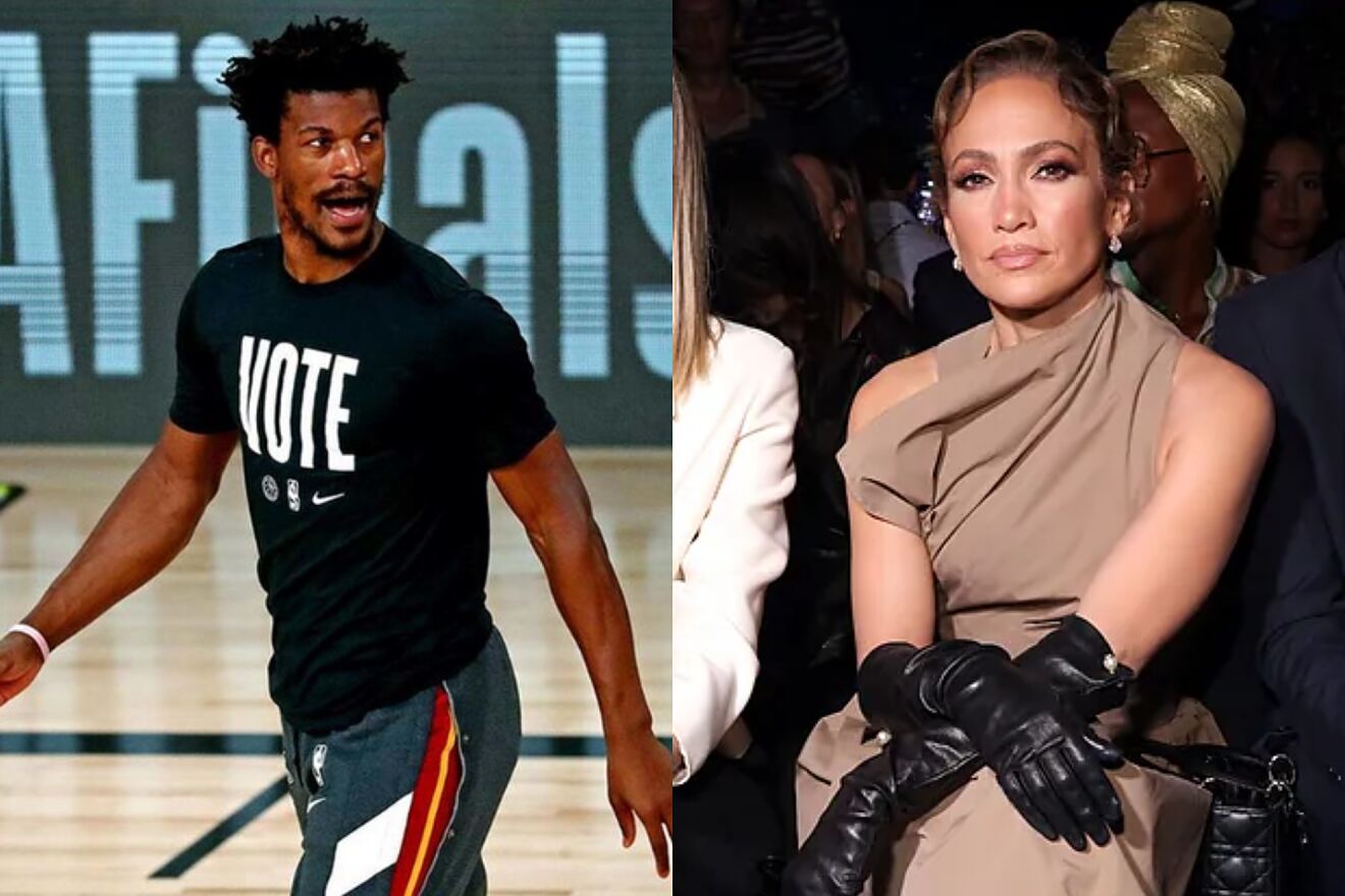 Jennifer Lopez 'flirts' with NBA player Jimmy Butler after splitting ...
