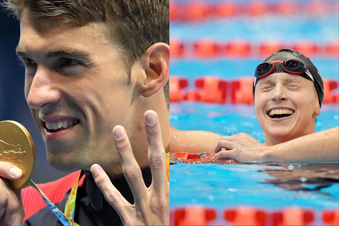 Multi champion Katie Ledecky matches one of Michael Phelps most ...
