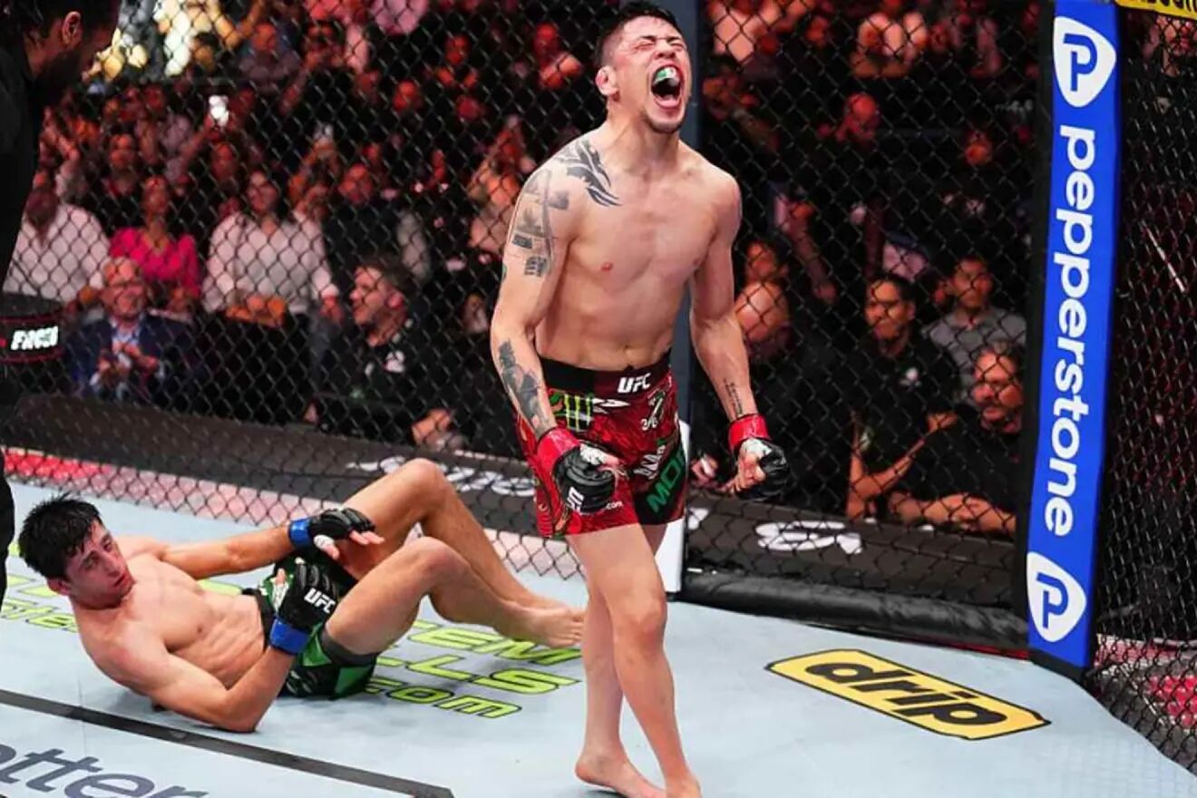 Brandon Moreno defeats Steve Erceg and gets into the title fight | Marca