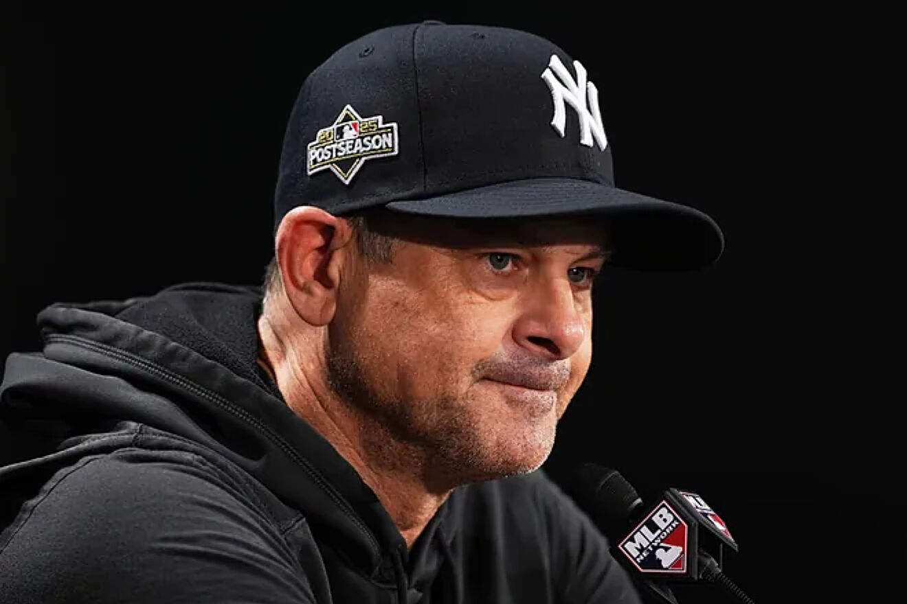 Aaron Boone makes it very clear that the Yankees, not the Mets, are in ...