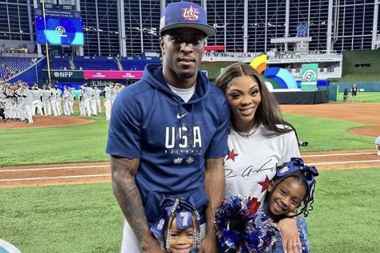 Tim Anderson surprises with new child with wife Bria after he had ...
