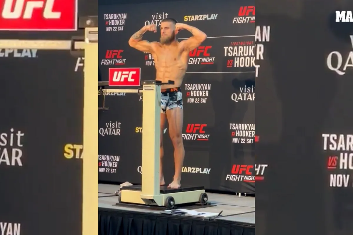Aleksandre Topuria makes weight at UFC Qatar and his fight with ...