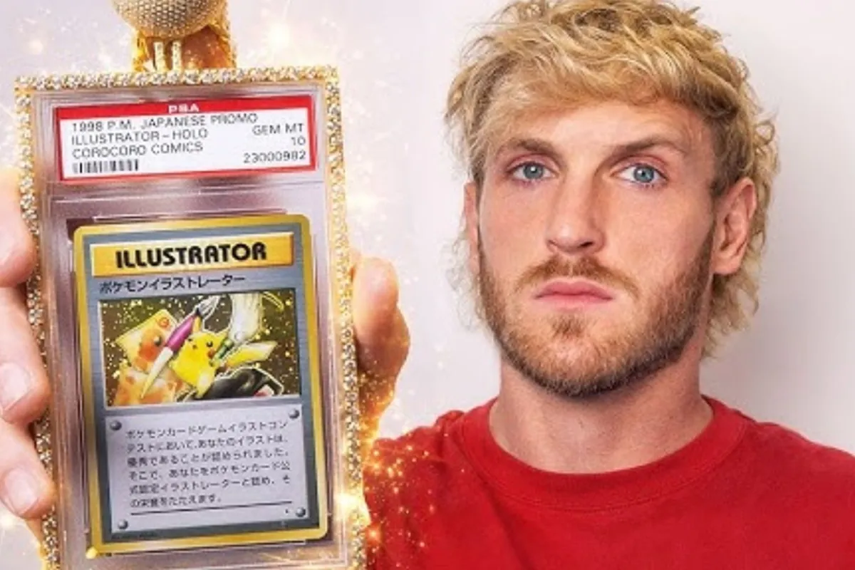 Logan Paul sells controversial Pikachu Illustrator for nearly $17 ...