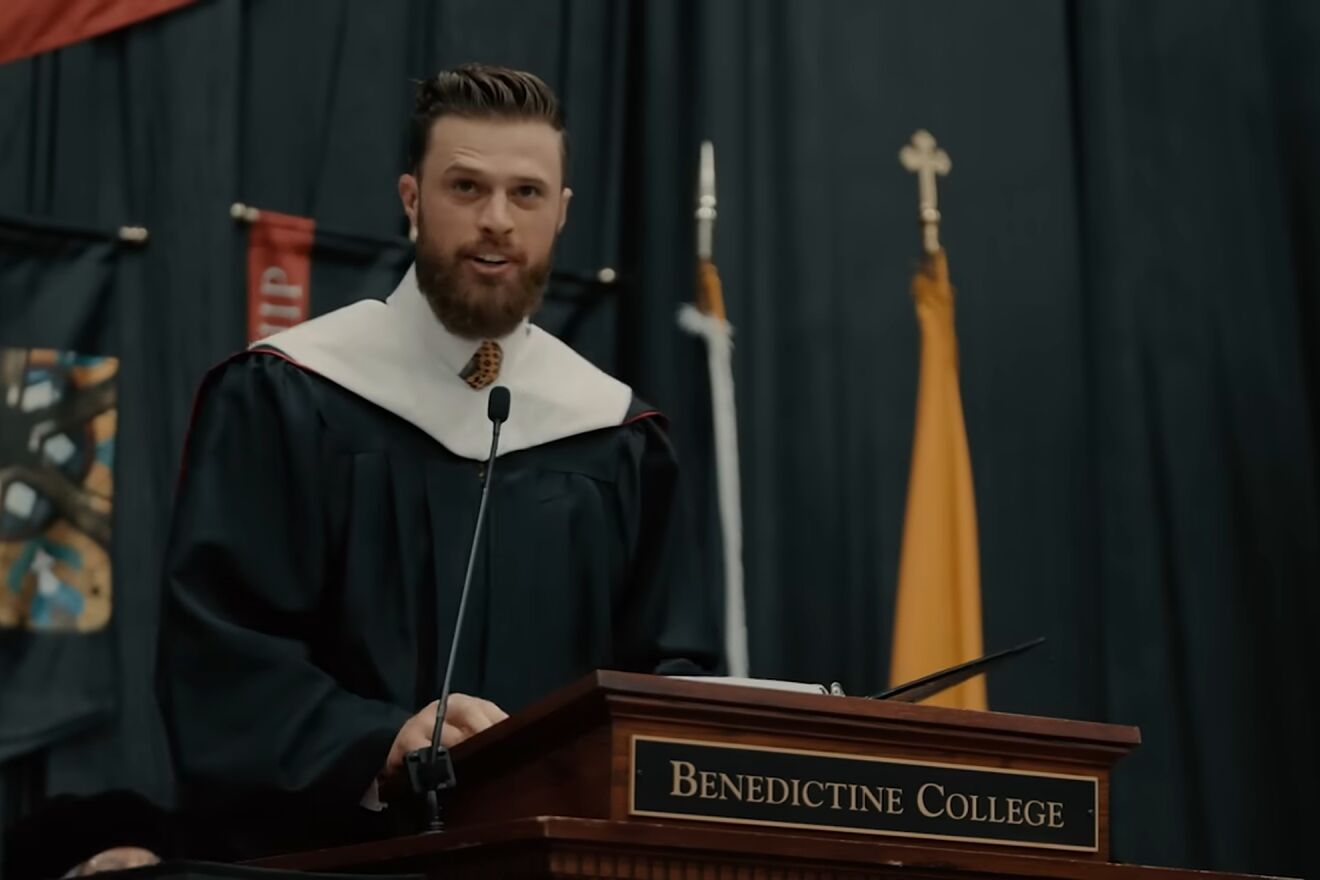 Harrison Butker's speech sparks backlash from former Kansas City LGBTQ ...