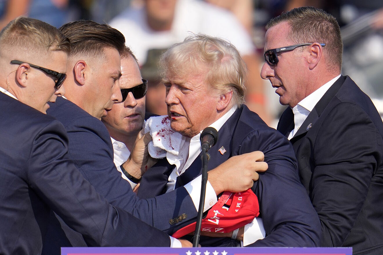 Donald Trump is doing well after being shot and travels to New Jersey ...