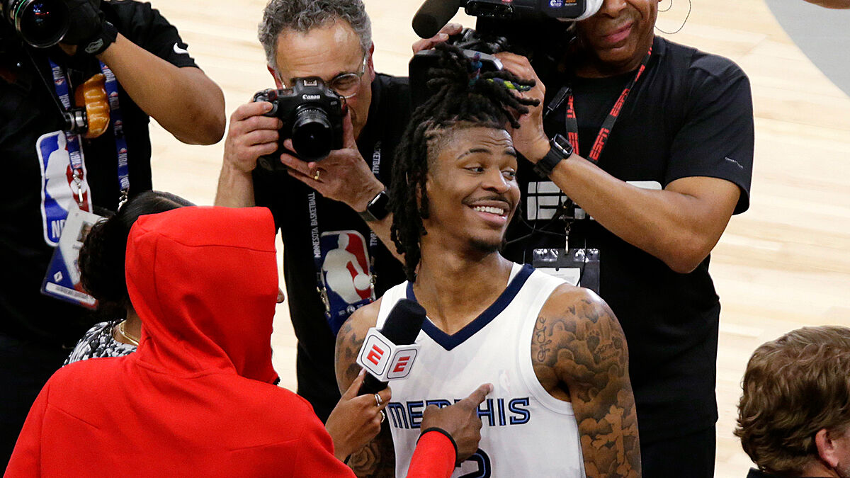 Ja Morant's father Tee Morant says his son played like 'trash' against ...