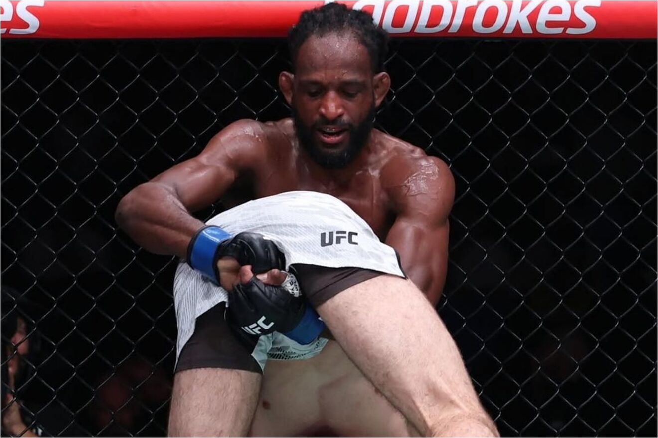 Never seen before in the UFC: referee stops fight for submission ...