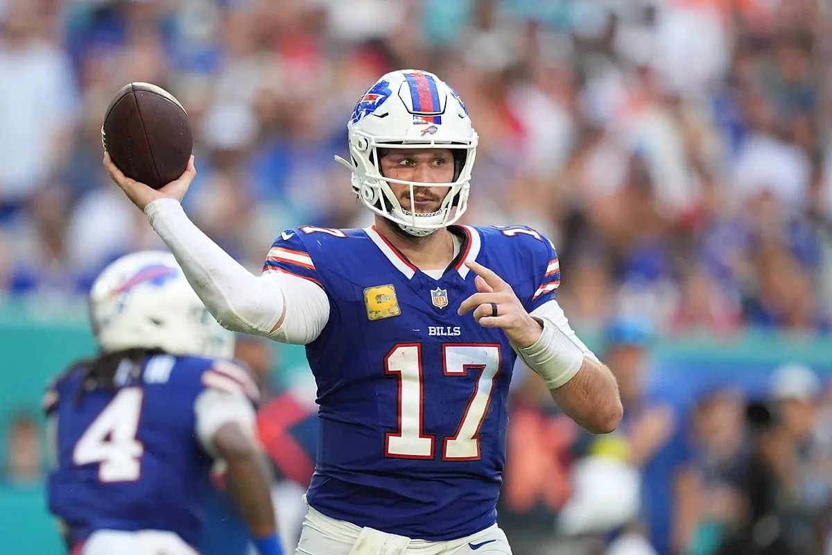 Josh Allen hit with $14,000 fine by the NFL as Buffalo Bills suffer ...
