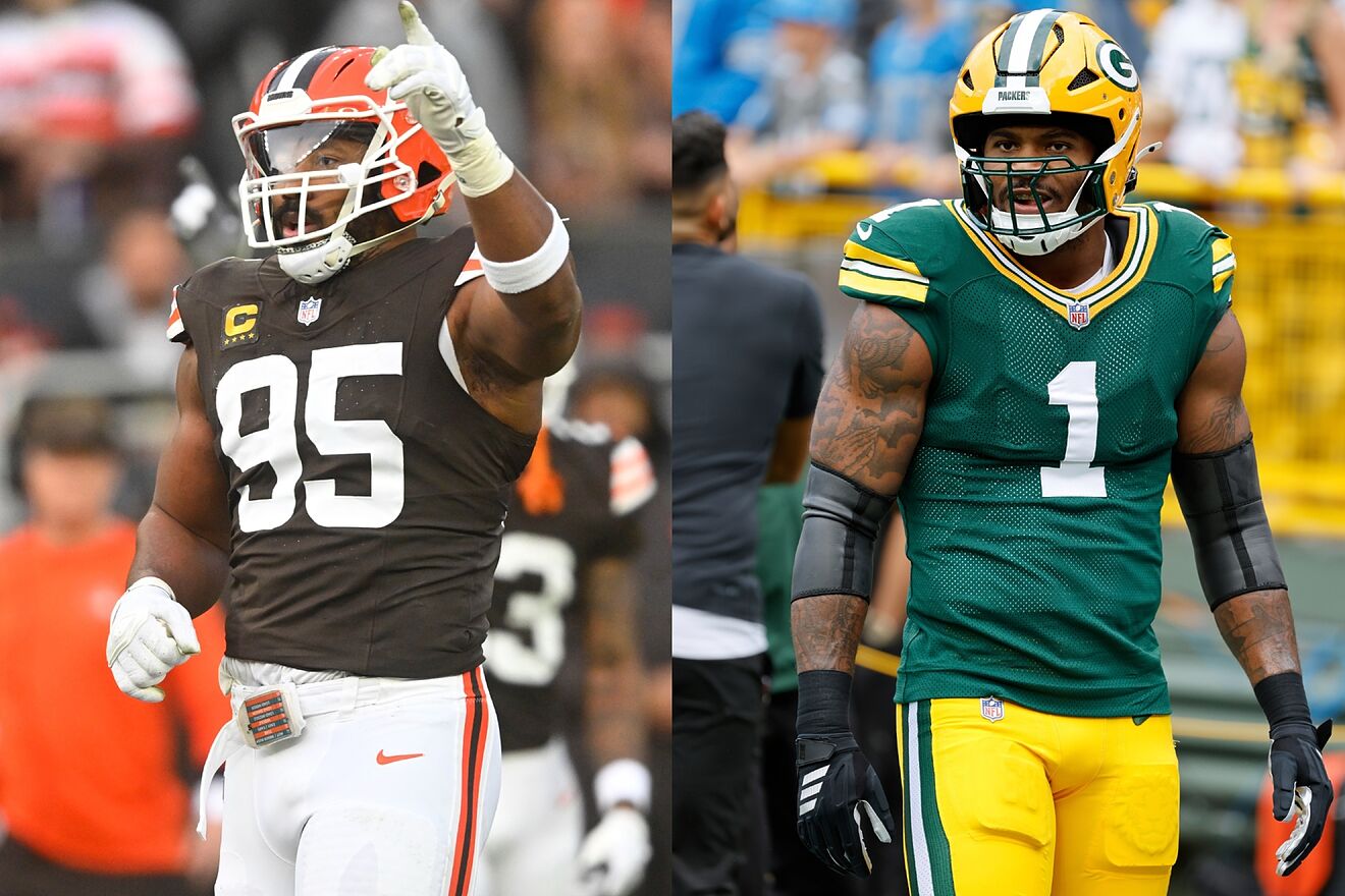 Clash of Titans: Micah Parsons, Myles Garrett praise each other before ...