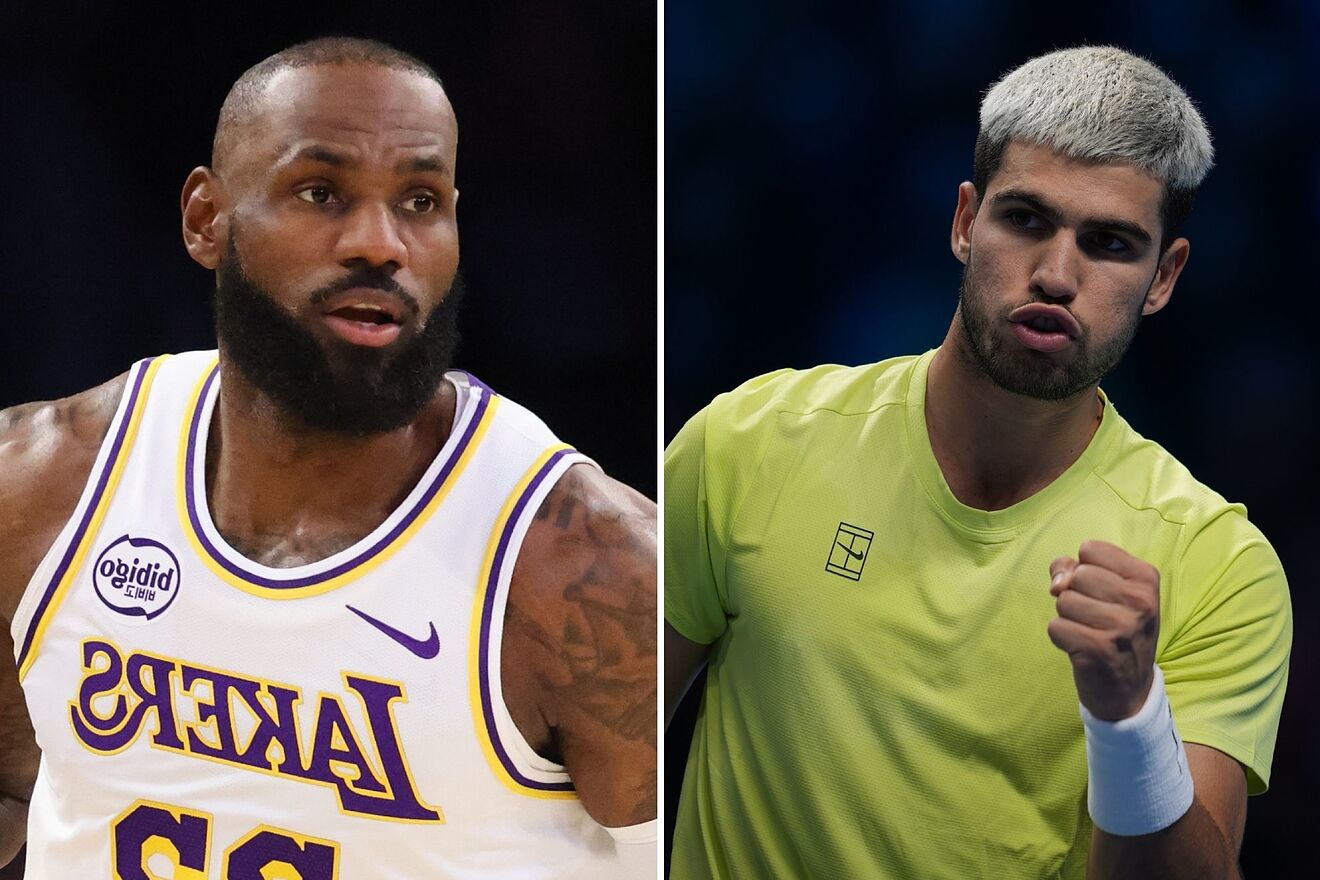 LeBron James magic meets tennis as Carlos Alcaraz takes over Australia ...