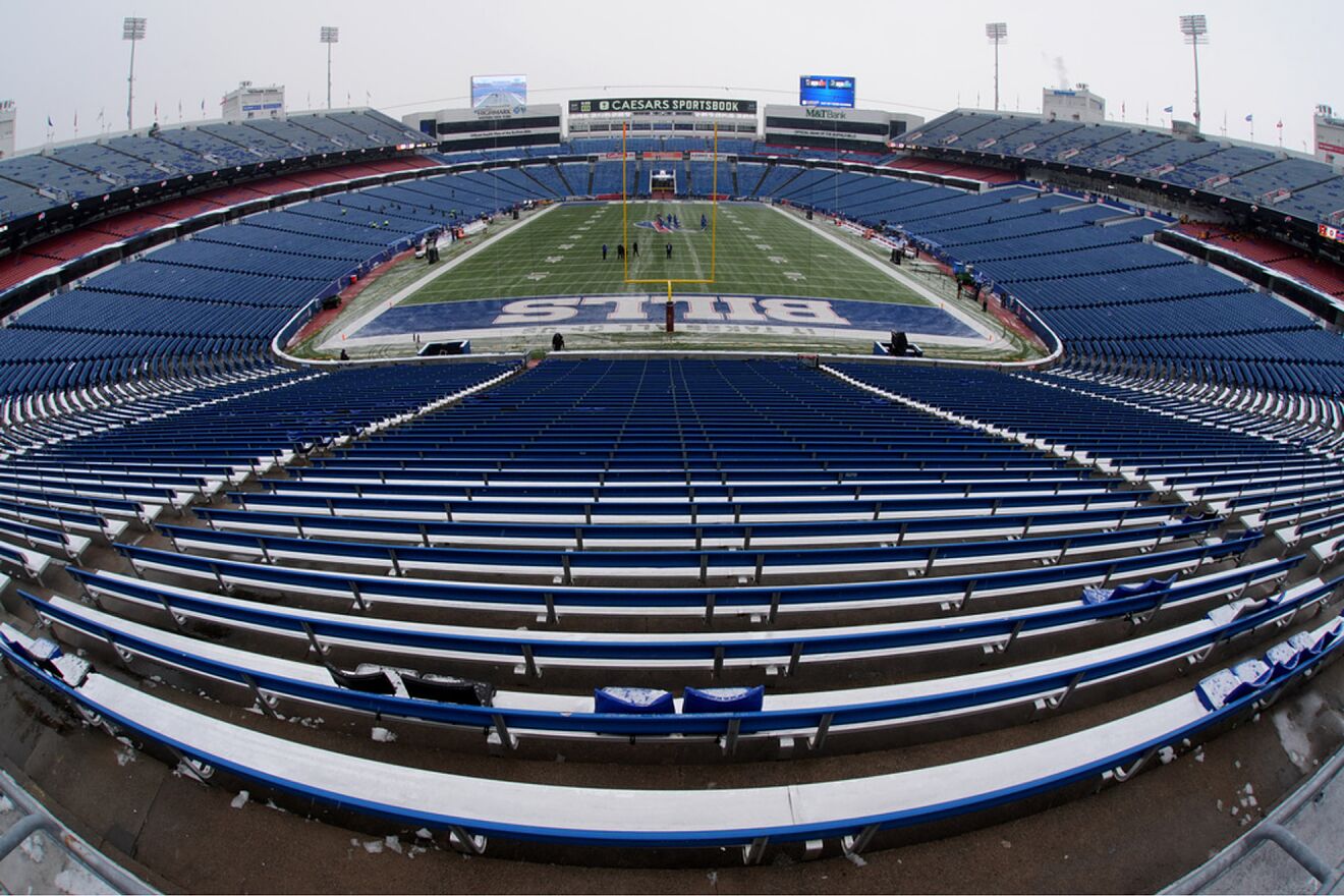 The Buffalo Bills' new Highmark Stadium was on fire this morning | Marca