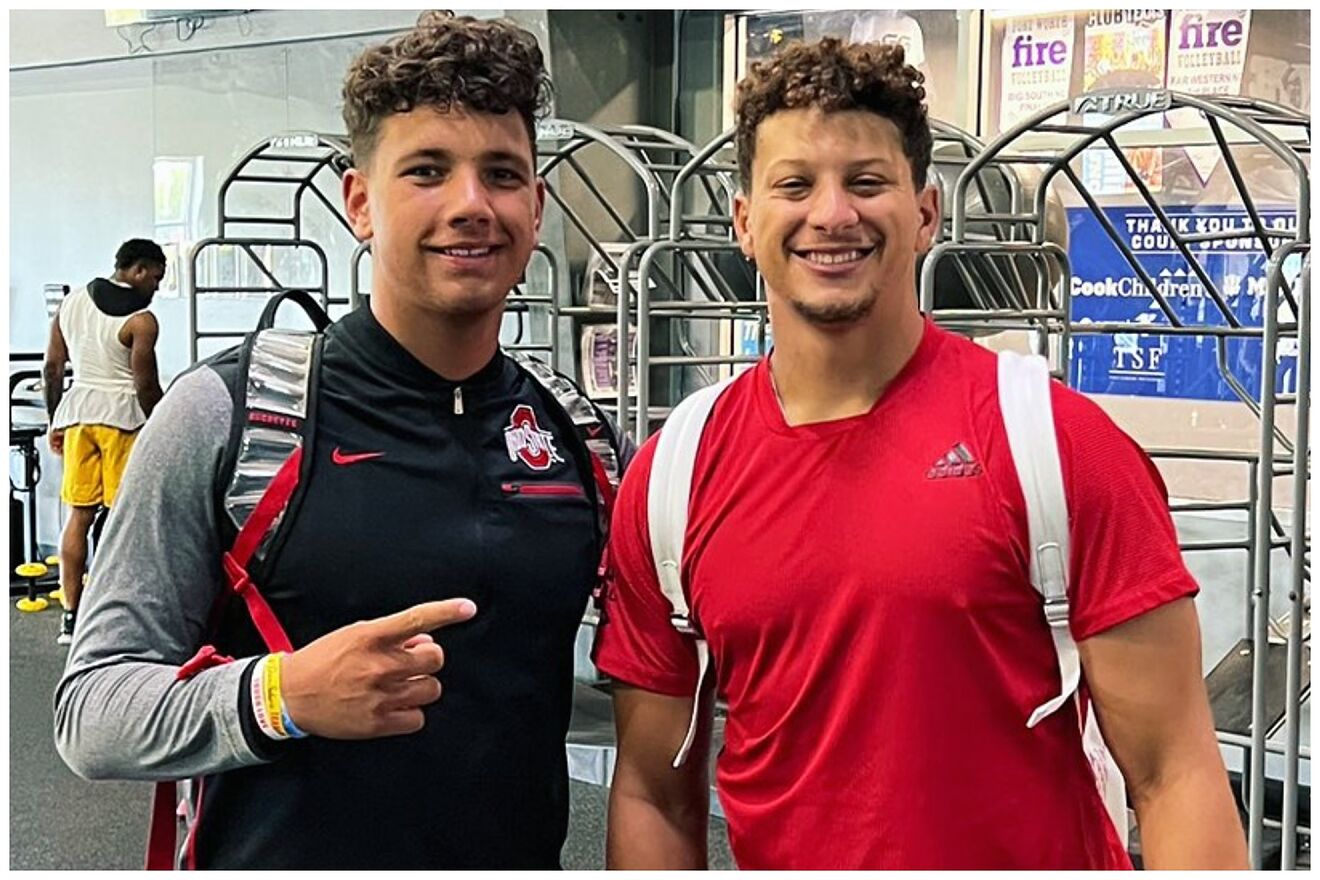 After working with Patrick Mahomes' coaches, Dylan Raiola will take ...