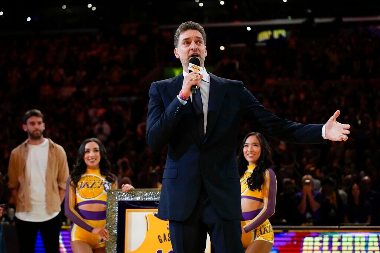 The emotional message with which Pau Gasol and Cat McDonnell announce ...