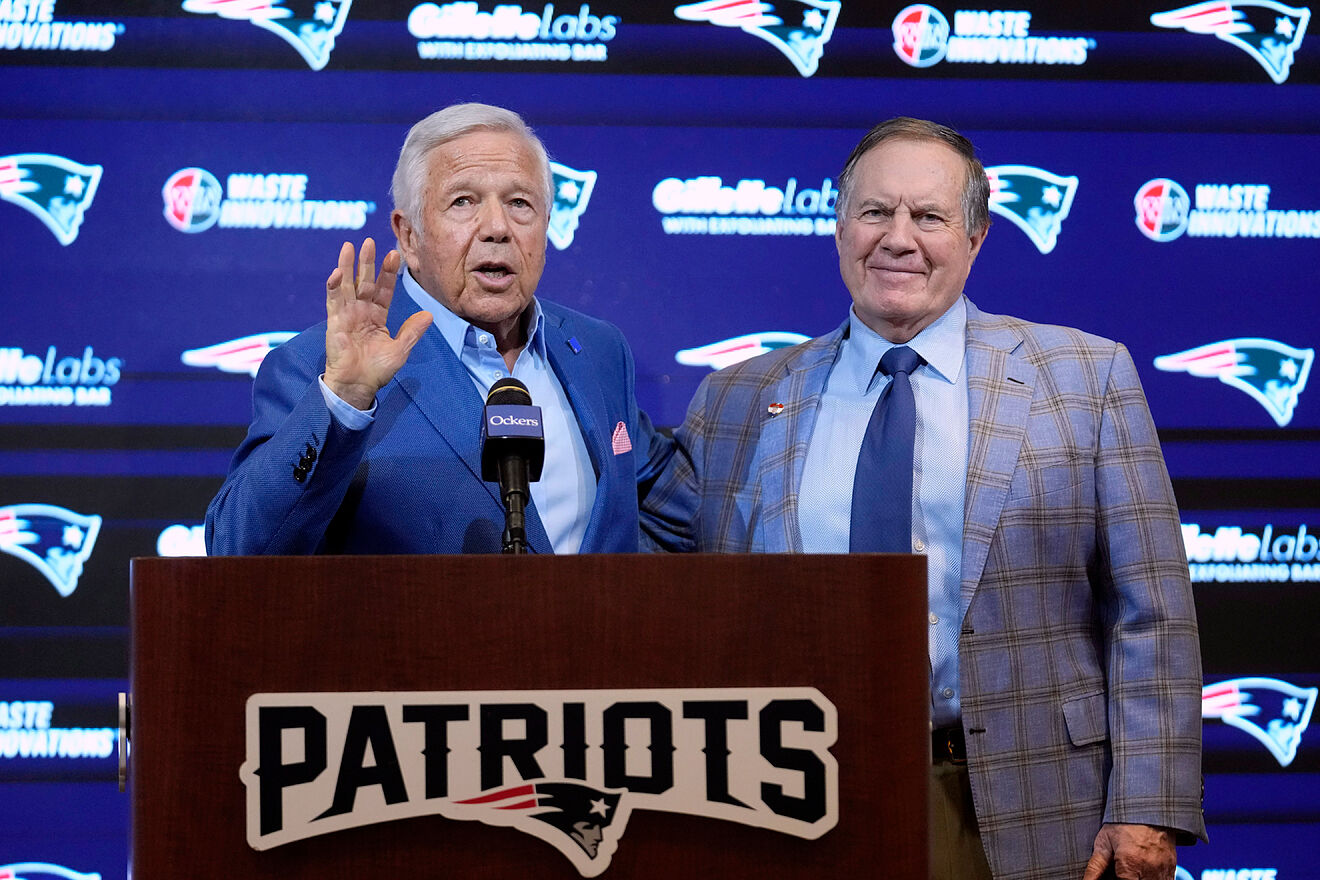 Patriots icons Bill Belichick and Robert Kraft could enter Hall of Fame ...