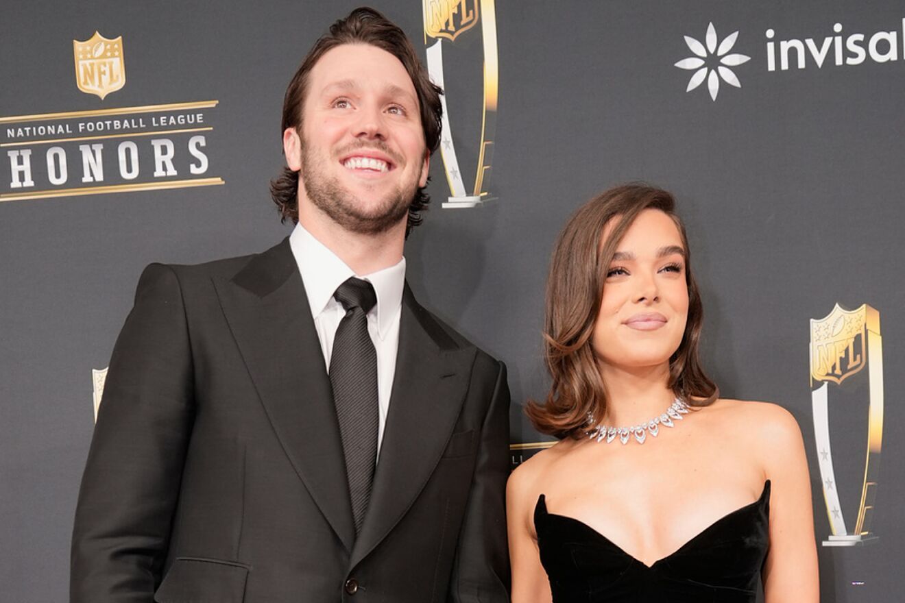 Josh Allen shrugs off fan outrage over Hailee Steinfeld's past Broncos ...