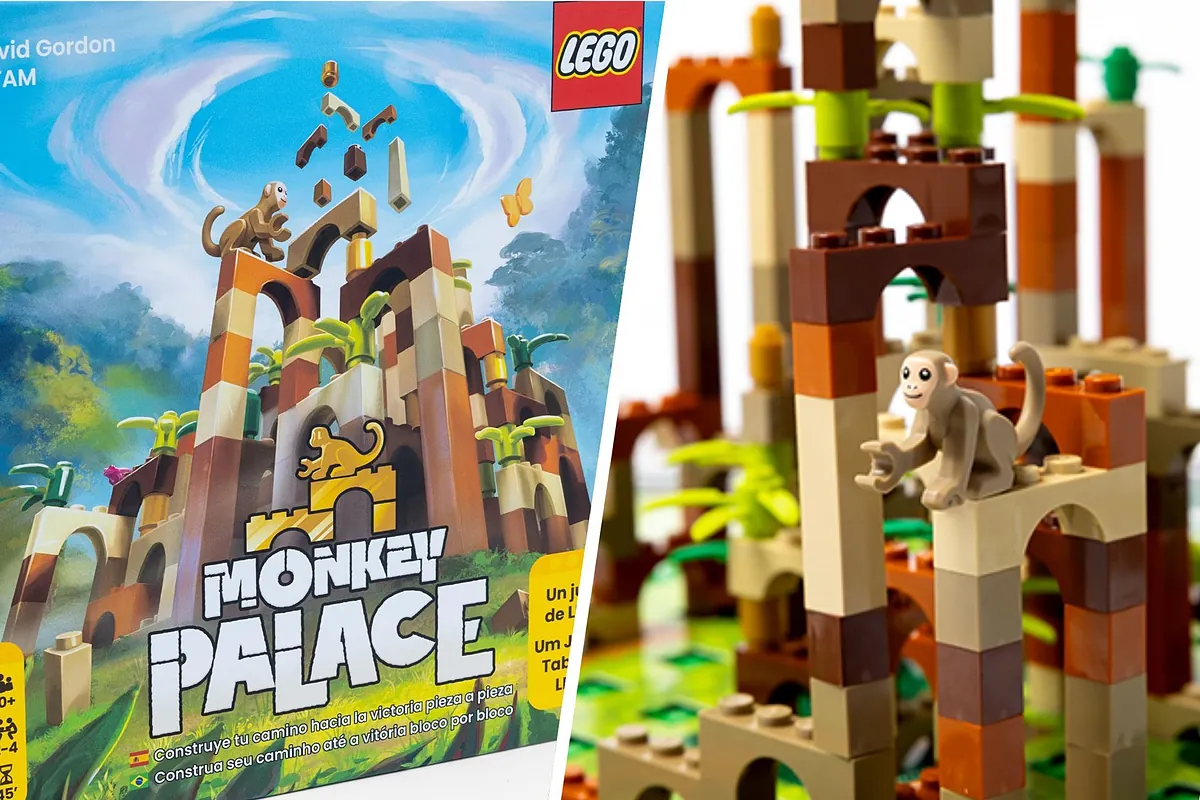 Monkey Palace no es un LEGO ni un juego de mesa, son las dos cosas a la ...