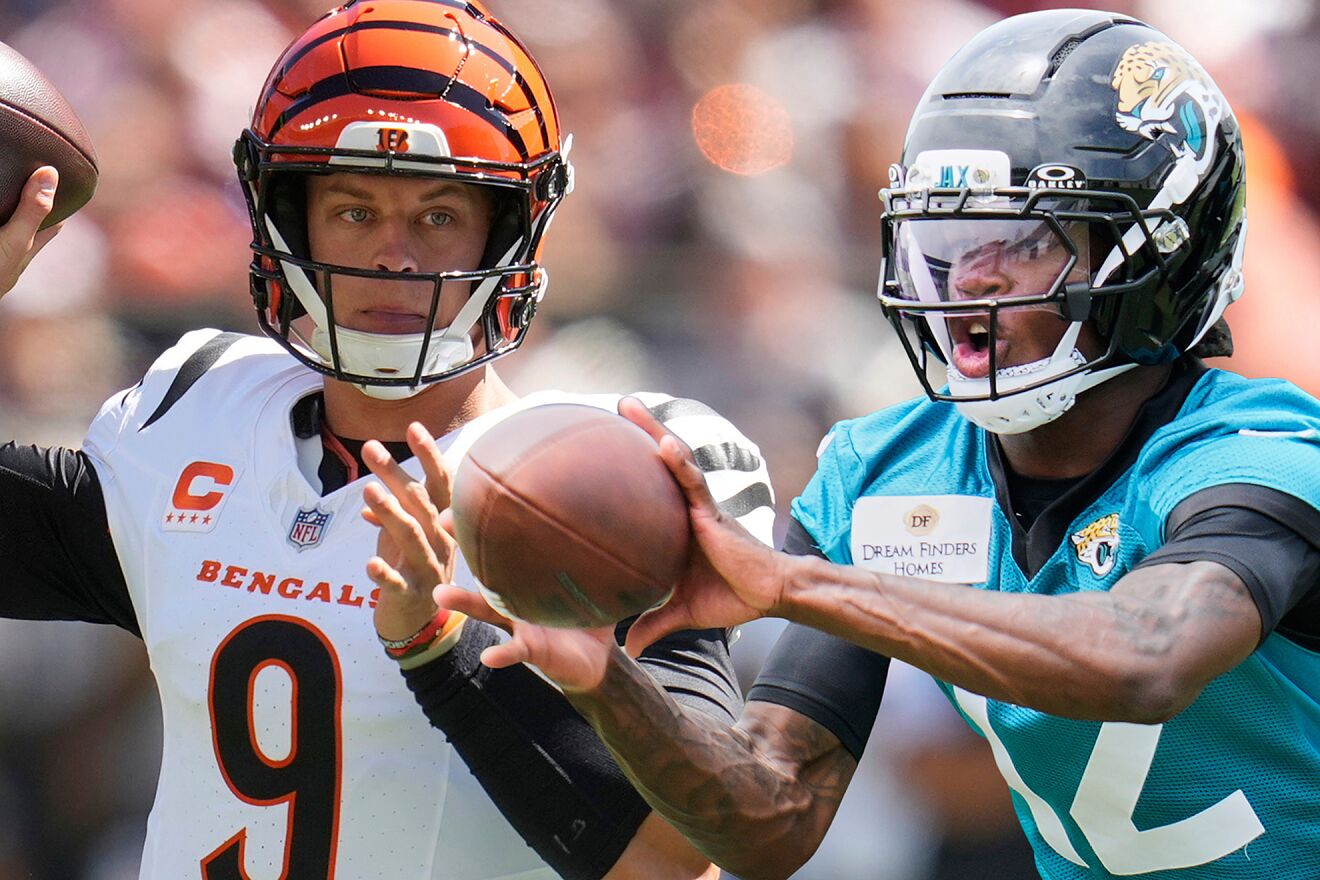 Joe Burrow admits he's been following Travis Hunter, the two-way star ...