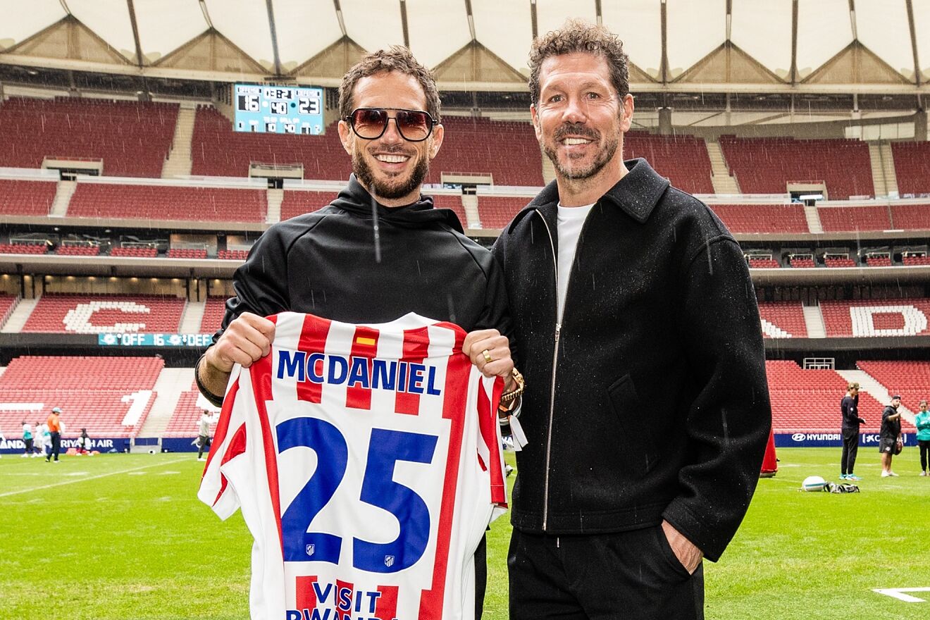 Mike McDaniel on Cholo Simeone: "He is the best in the business in his role" | Marca