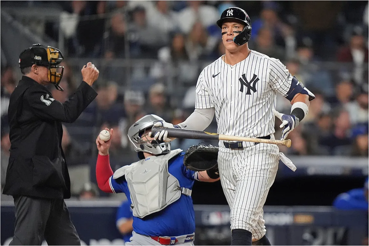 Aaron Judge said goodbye to the Yankees, although he did manage to ...