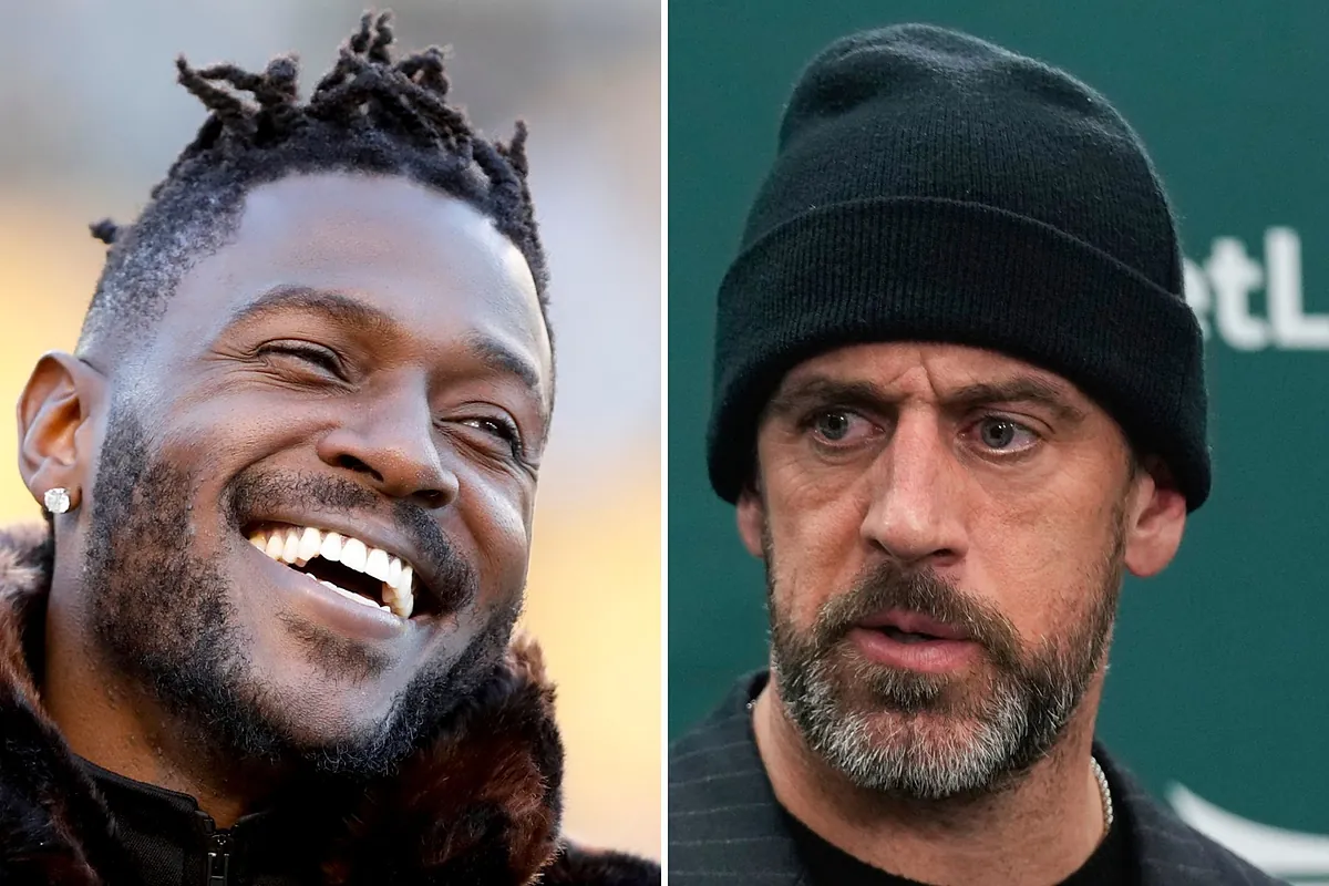 Antonio Brown continues to insist that Aaron Rodgers will sign with the ...