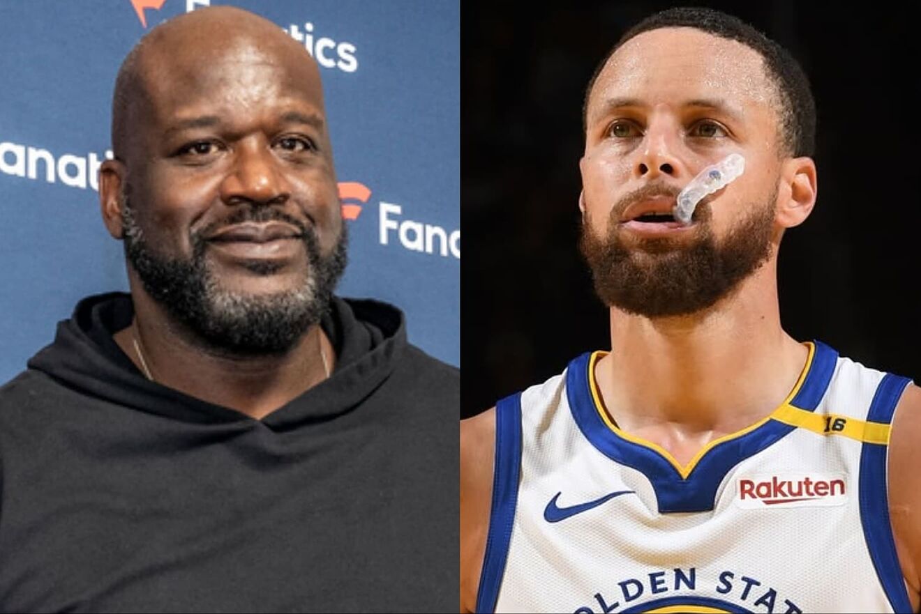 Shaquille O'Neal mentors Steph Curry through injury as Warriors hold ...