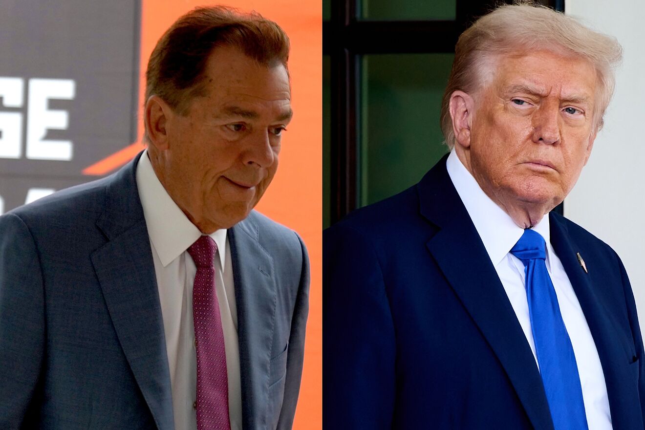 Nick Saban sparks outrage after praising President Trump: Will he walk ...