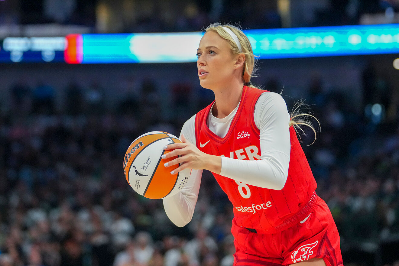 Sophie Cunningham will miss the rest of the WNBA season with the ...