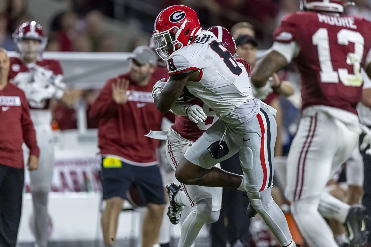 Georgia WR Colbie Young arrested for battery and assault on fetus | Marca
