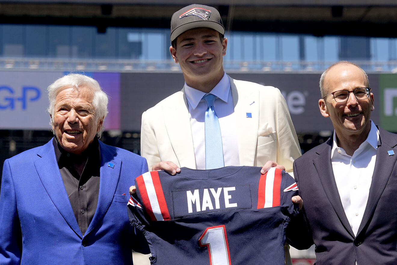 The two incredible offers the Patriots turned down for Drake Maye | Marca