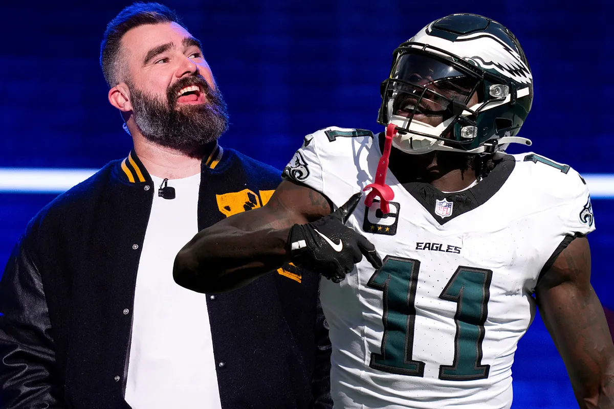 Jason Kelce makes his position on AJ Brown clear and tells Nick ...