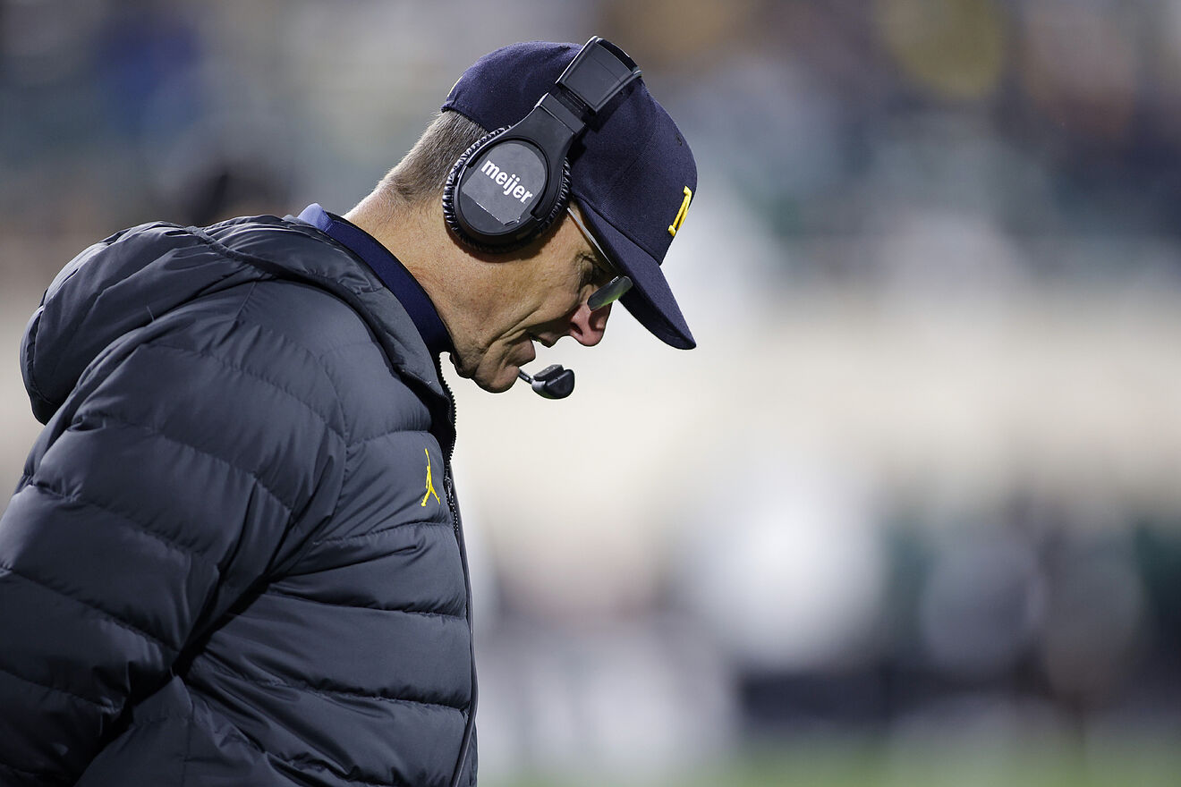 Michigan players and Tom Brady show support for Jim Harbaugh on social ...