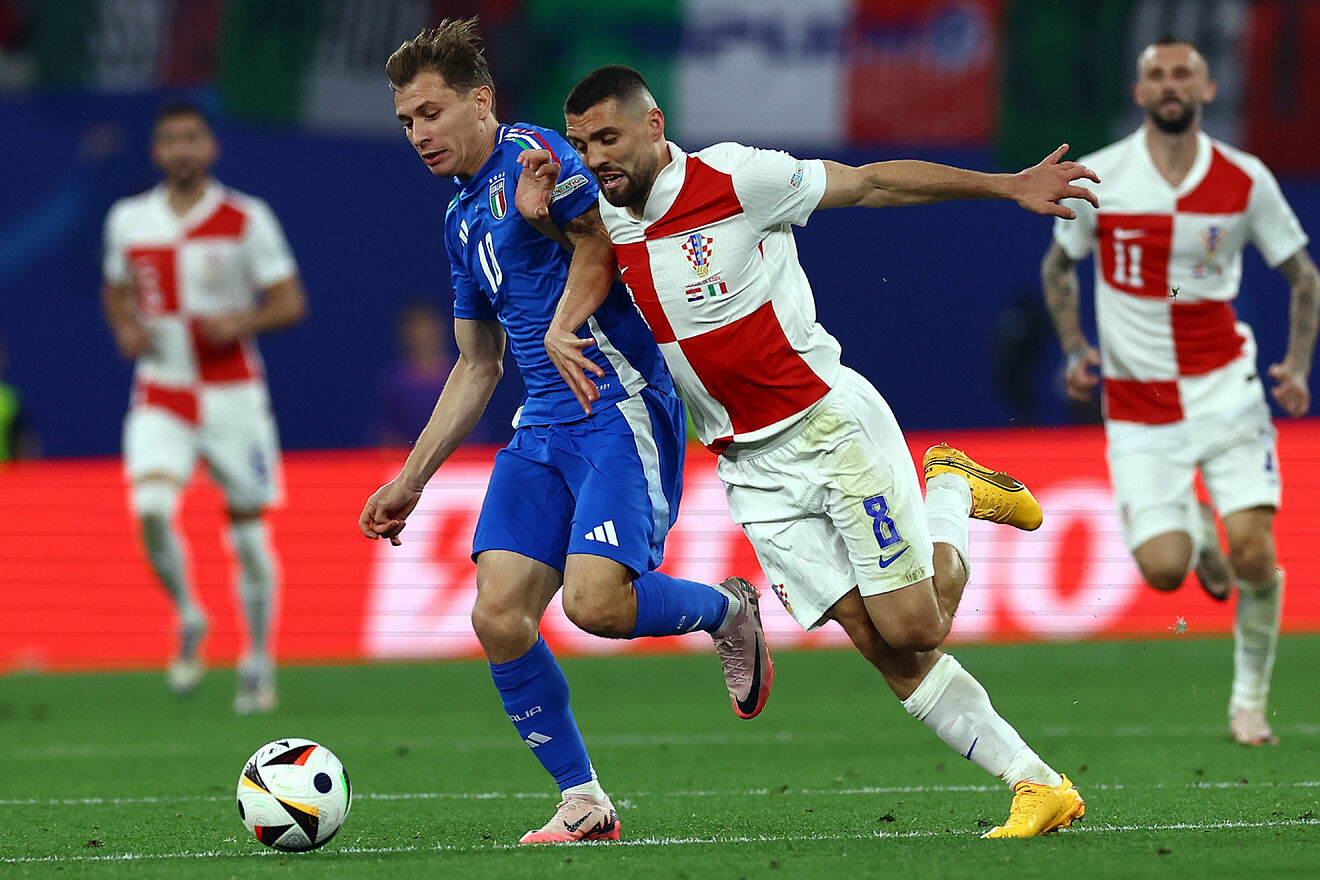 Croacia - Italia: Italy equalise in the 98th minute to leave Croatia on ...