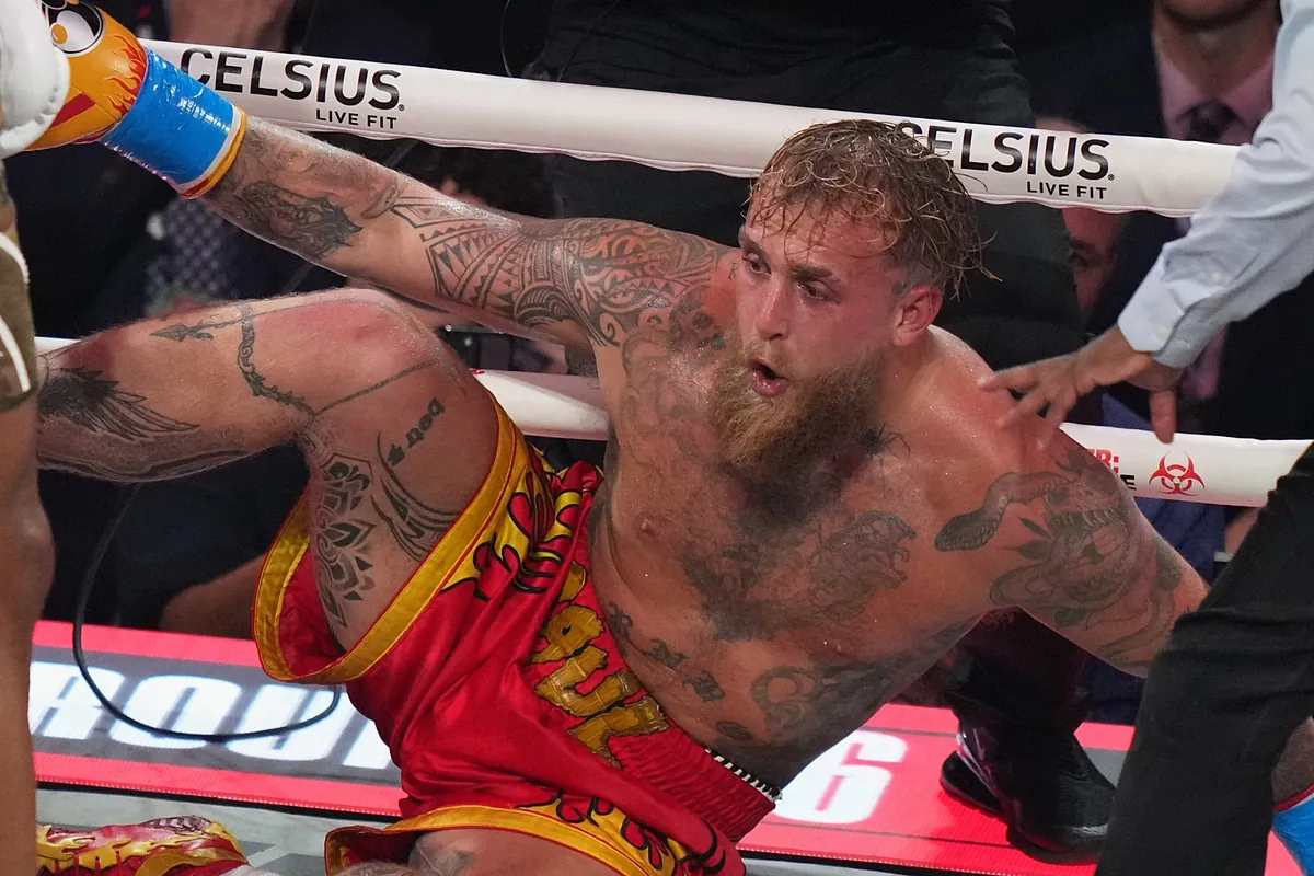 Jake Paul gives an update on his broken jaw surgery after KO loss to Anthony Joshua | Marca