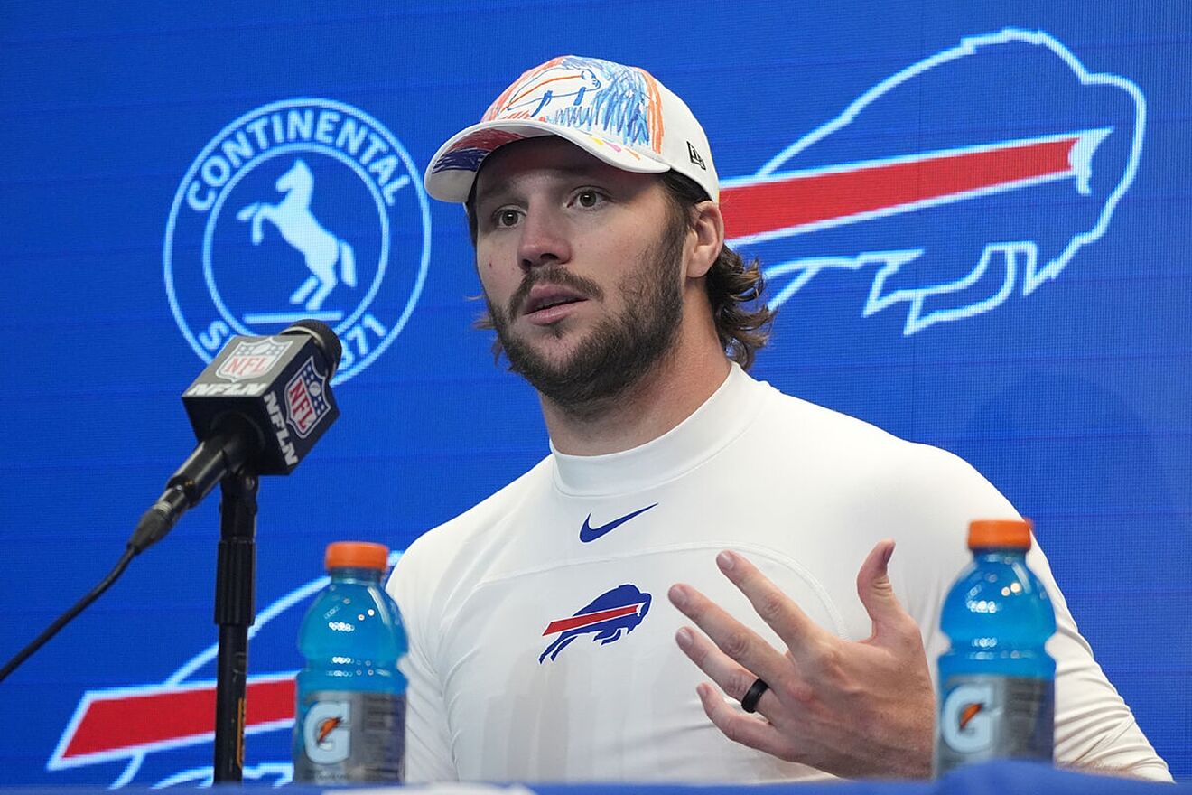 Josh Allen will wear a magic cap in the Bills vs. Eagles game | Marca