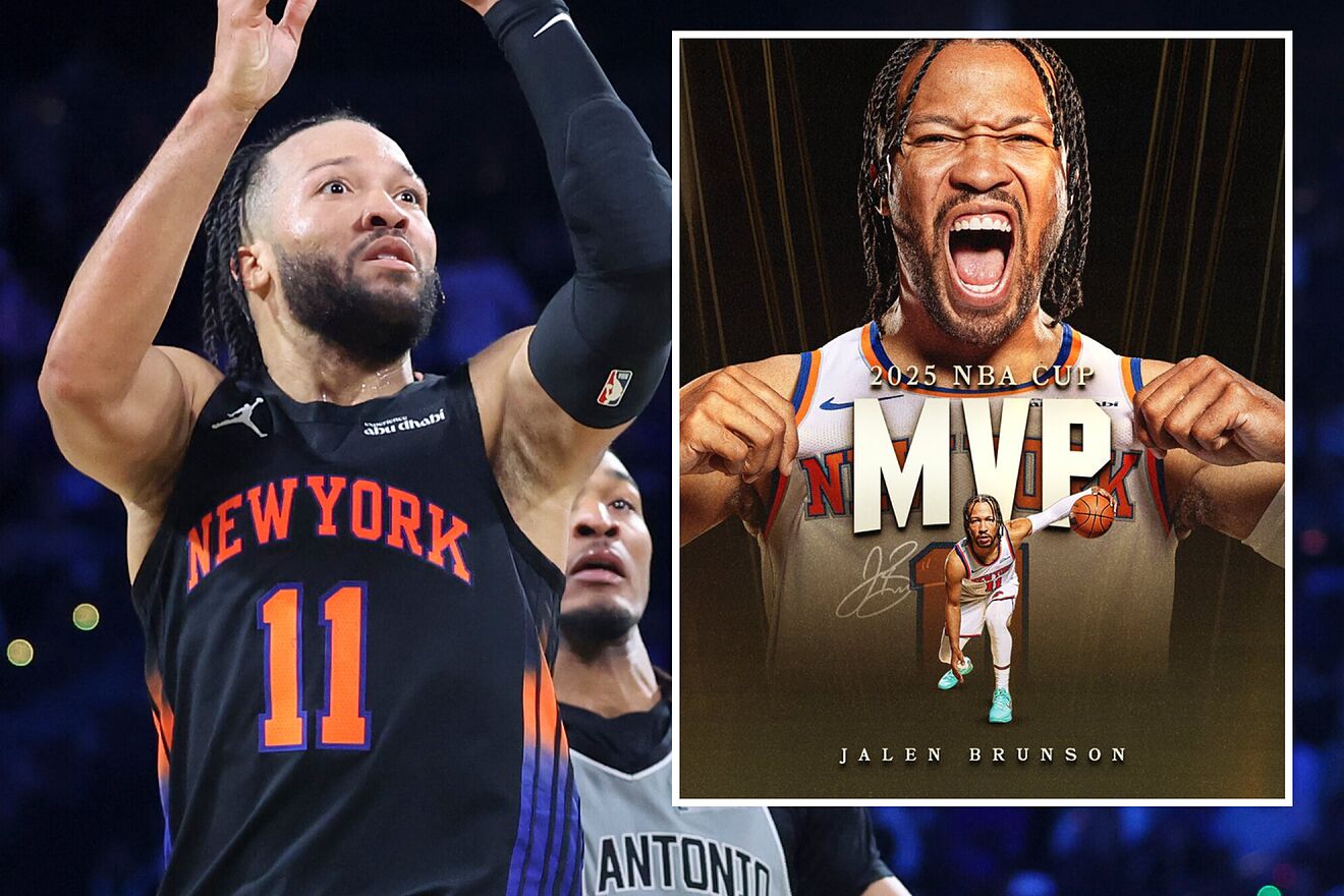 Brunson dominates NBA Cup and forces his way into the MVP conversation ...