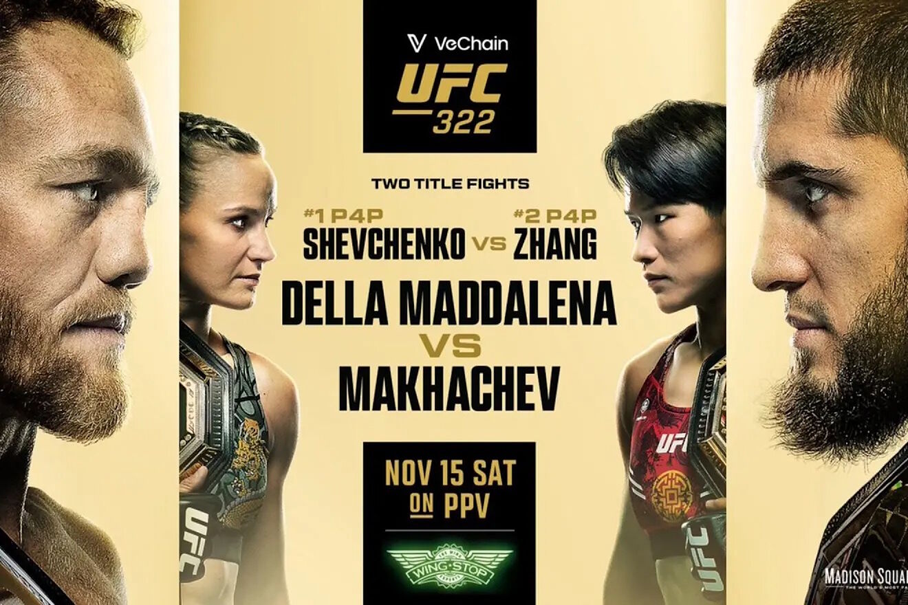 UFC 322: A historic event with two double champions in the same night ...