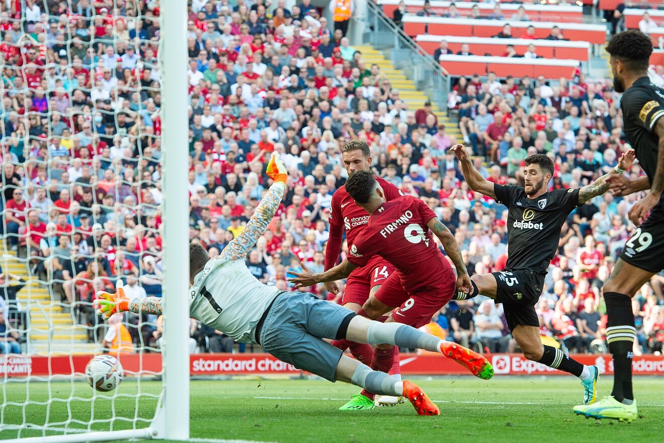 Liverpool - Bournemouth: El Liverpool iguala la mayor goleada de la ...