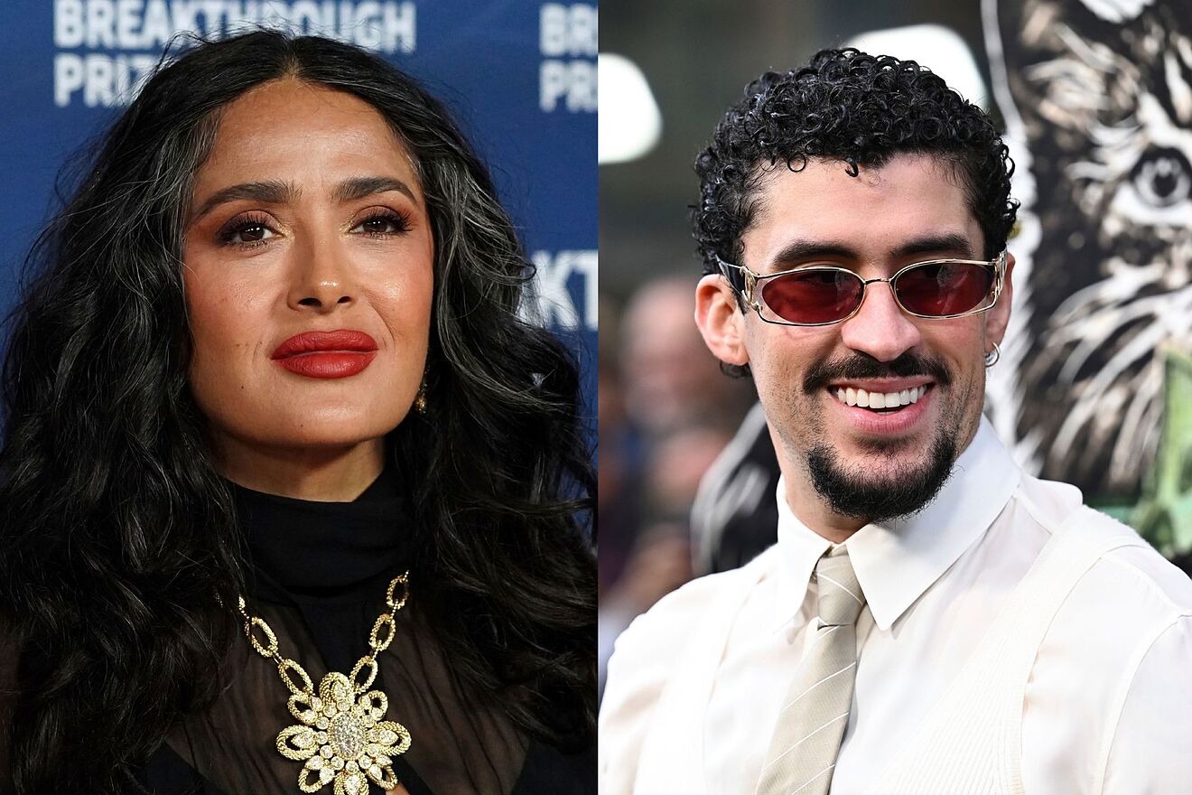 Bad Bunny leaves everyone stunned by his special guest Salma Hayek in ...