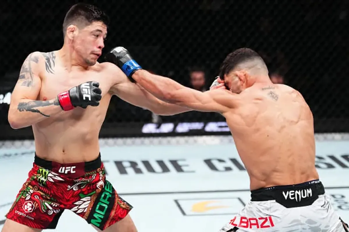 Brandon Moreno returns to winning ways in UFC with victory over Amir ...