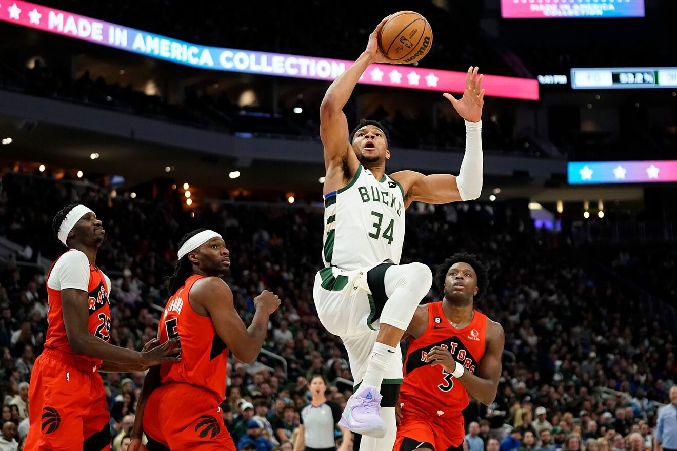 Giannis records perfect triple-double, only one other player has done ...
