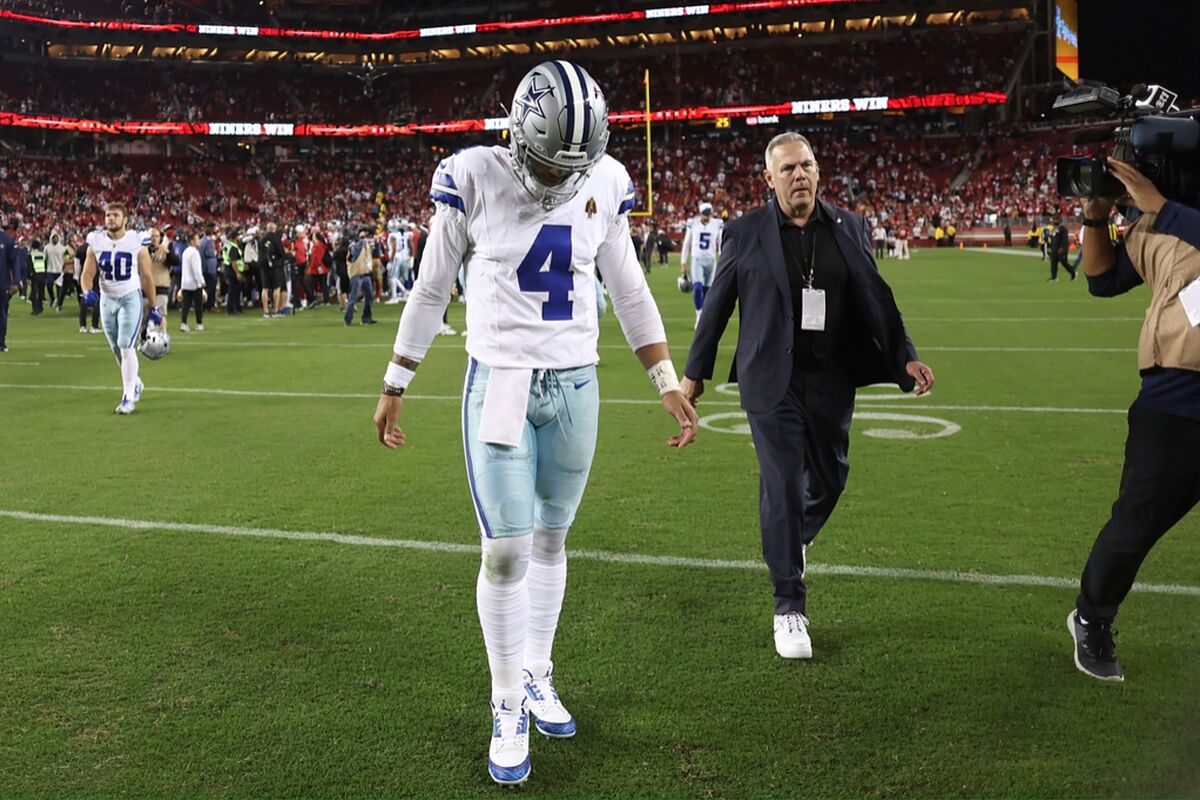 Cowboys fans turn their anger on Dak Prescott after loss to 49ers | Marca