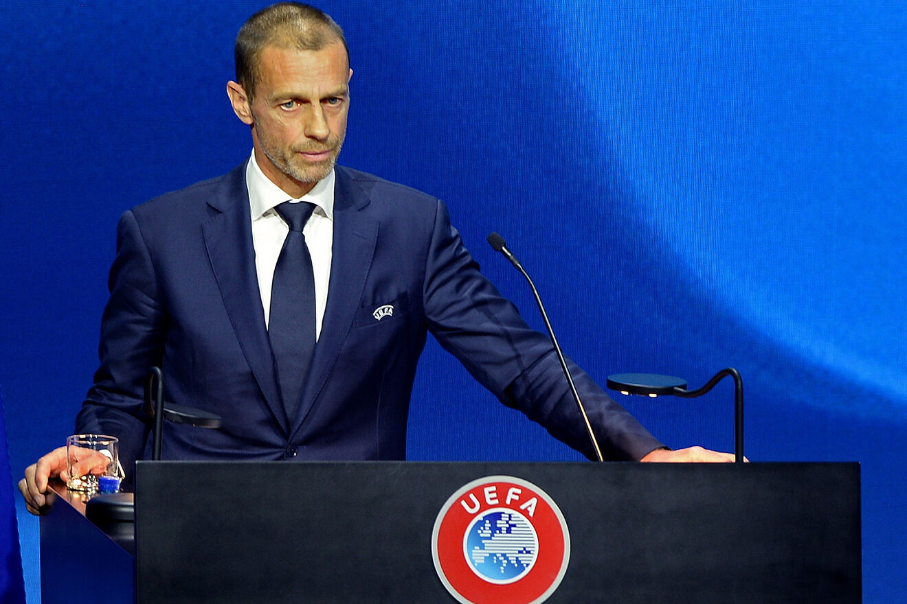 Ceferin vetoes Saudi Arabia: Only European clubs can enter Champions ...