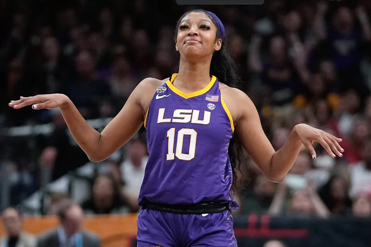 Angel Reese 'throttles' Hayley Frank in controversial decision in LSU ...