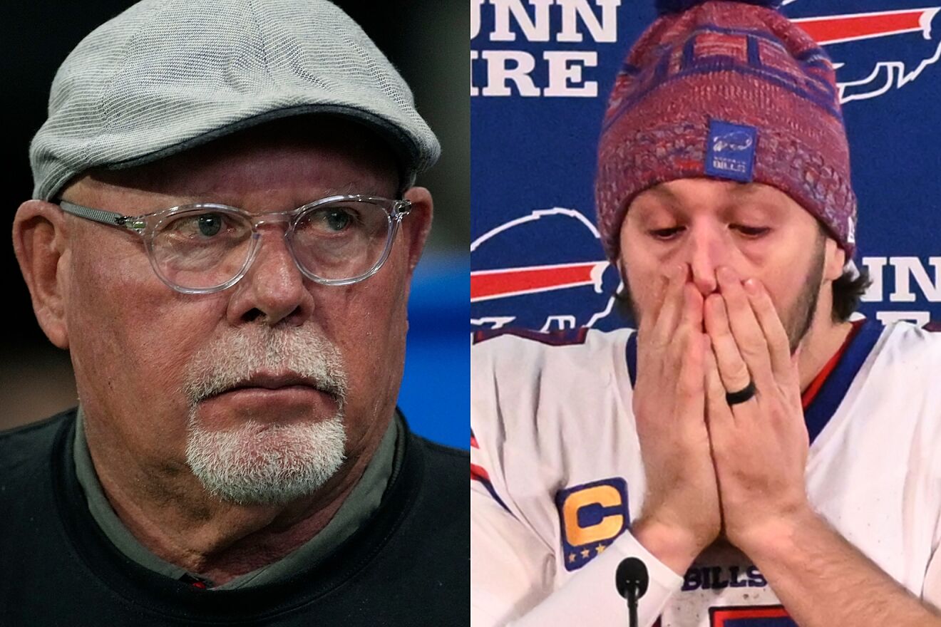 Bruce Arians rules Josh Allen out of the Bills' head coaching search, reopening old wounds | Marca