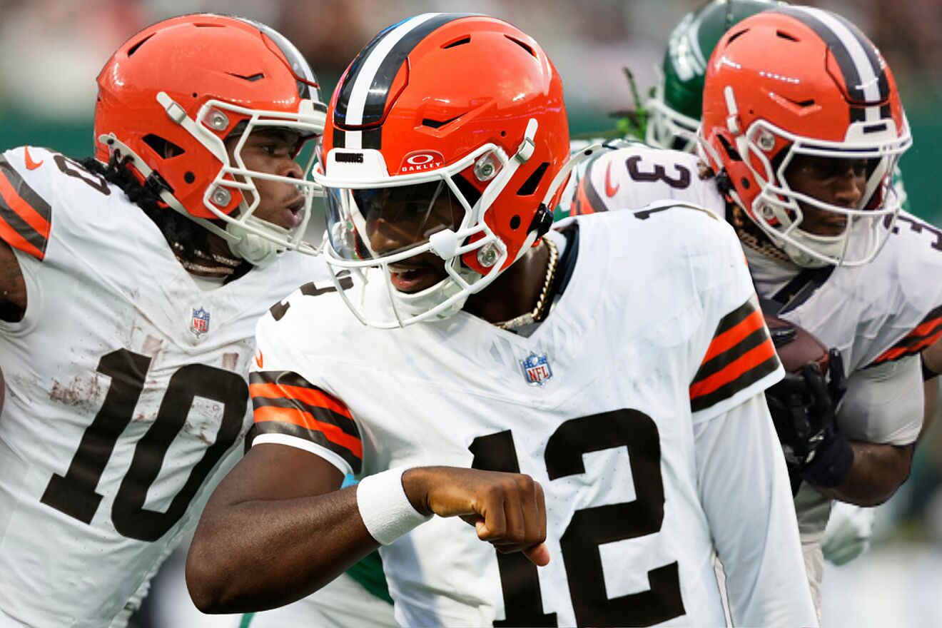 Quinshon Judkins and Jerry Jeudy step up for the Browns as Shedeur ...