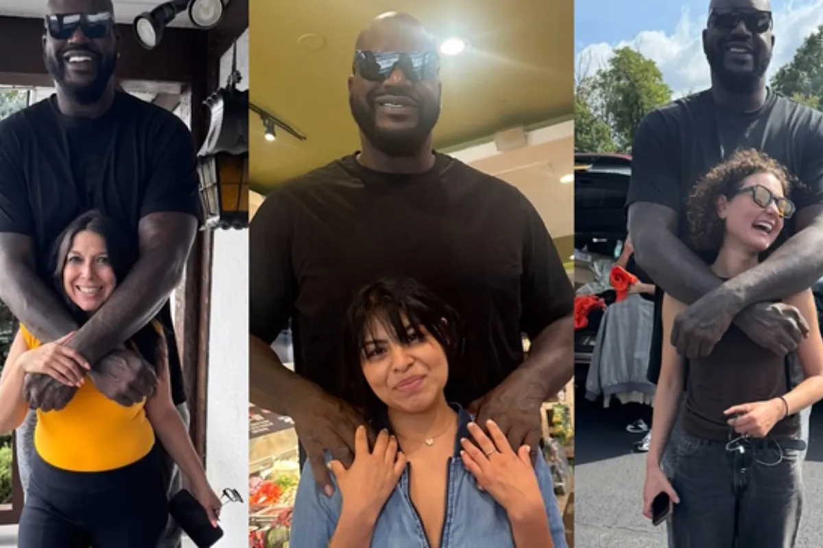 Shaquille O'Neal speaks out about "the four white women who live in his ...