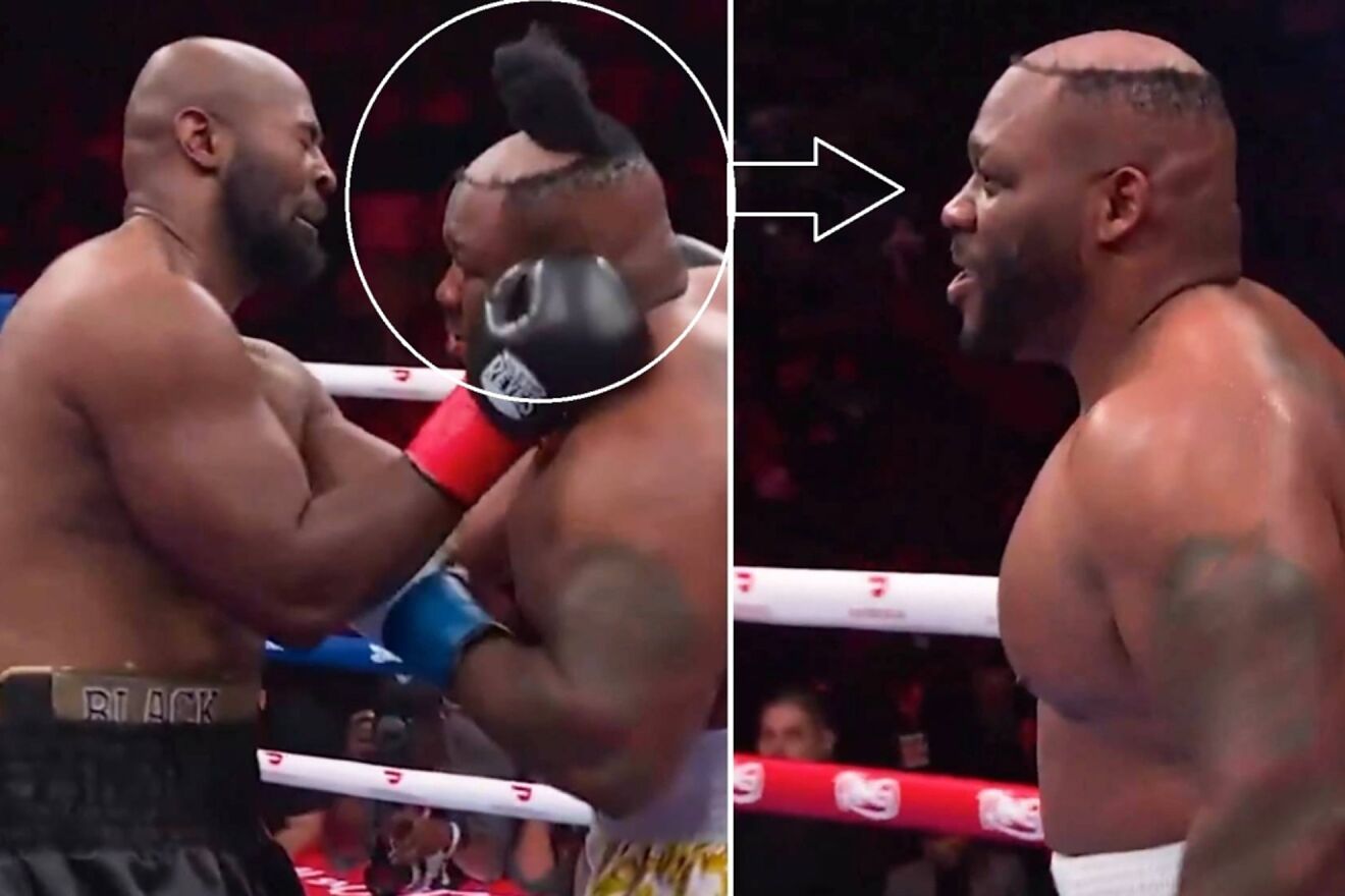 Jarrell Miller takes losing his toupee in the ring in stride: "I felt a ...