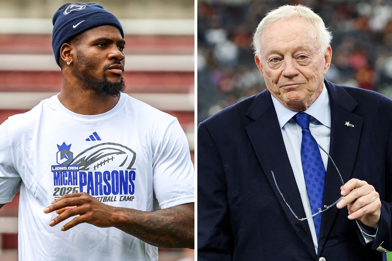 Jerry Jones was left irritated by Micah Parsons' training camp antics | Marca