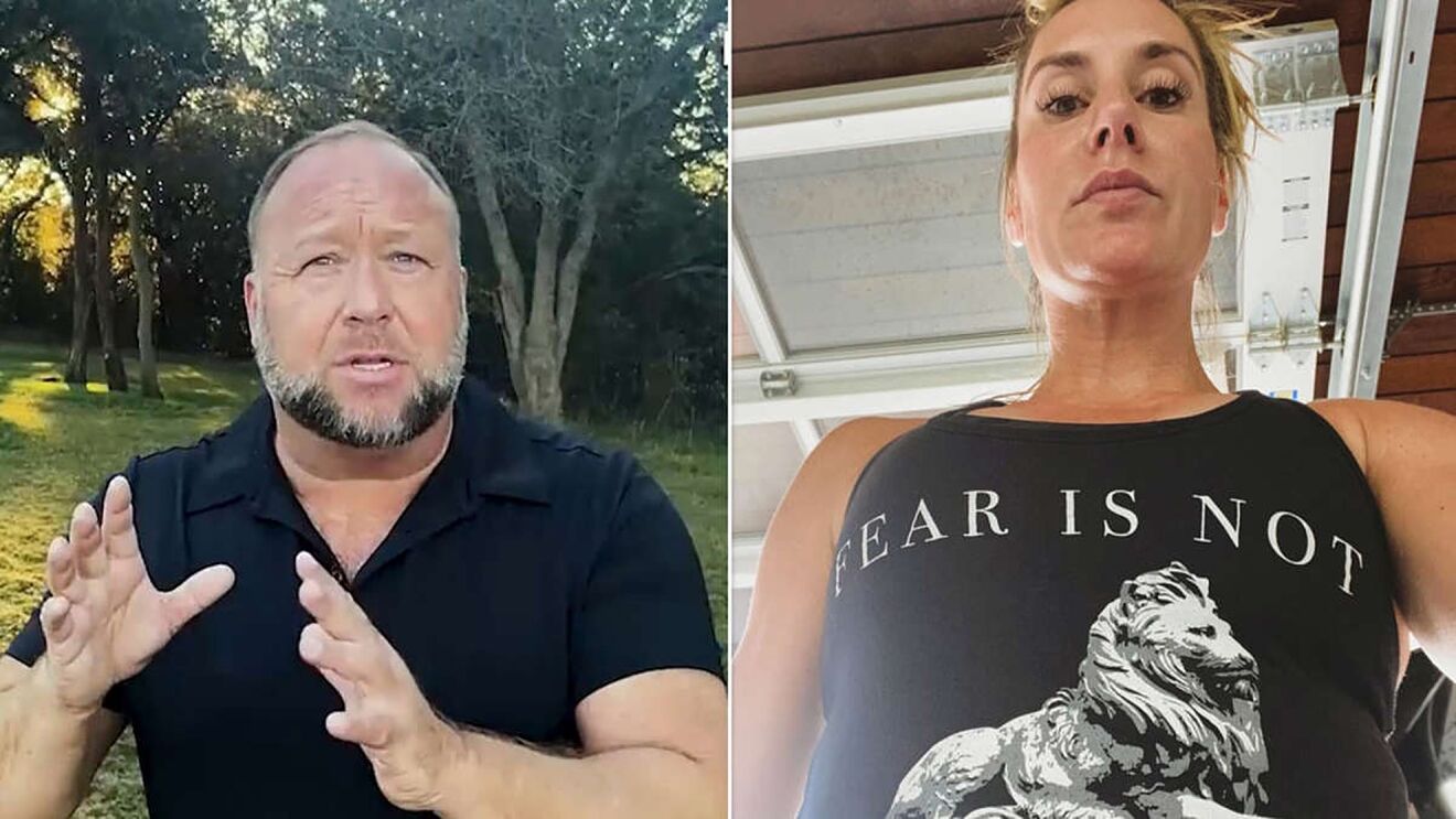 Conspiracy theorist Alex Jones' wife arrested on domestic violence ...